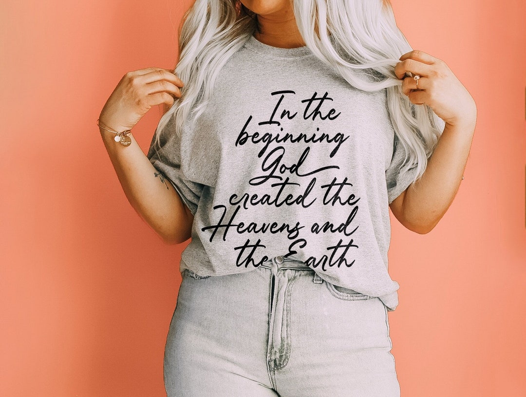 Christian Shirts Godly Gifts Christian Tshirts Bible Verse Shirt Trendy ...