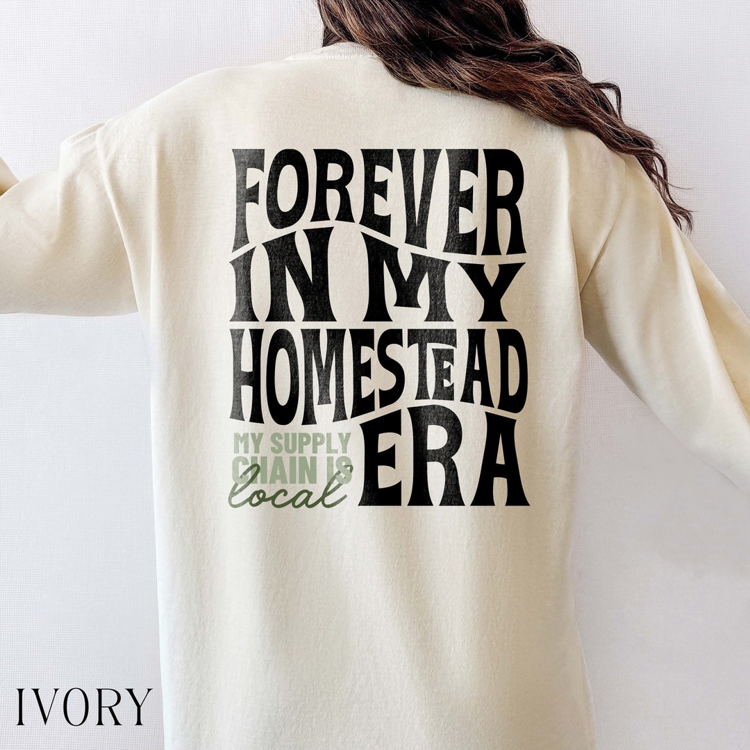 Homestead Era Long Sleeve Comfort Color Shirt Homestead Apparel Gift ...