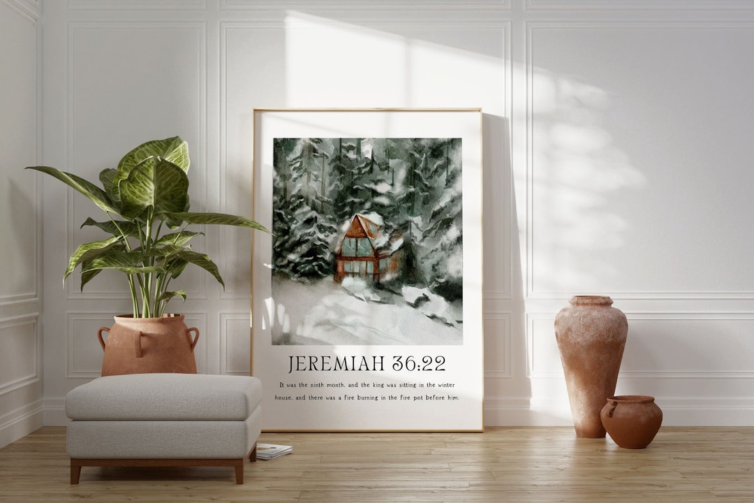 Christian Bible Art Prints Christian Bible Verse Print Home Decor ...