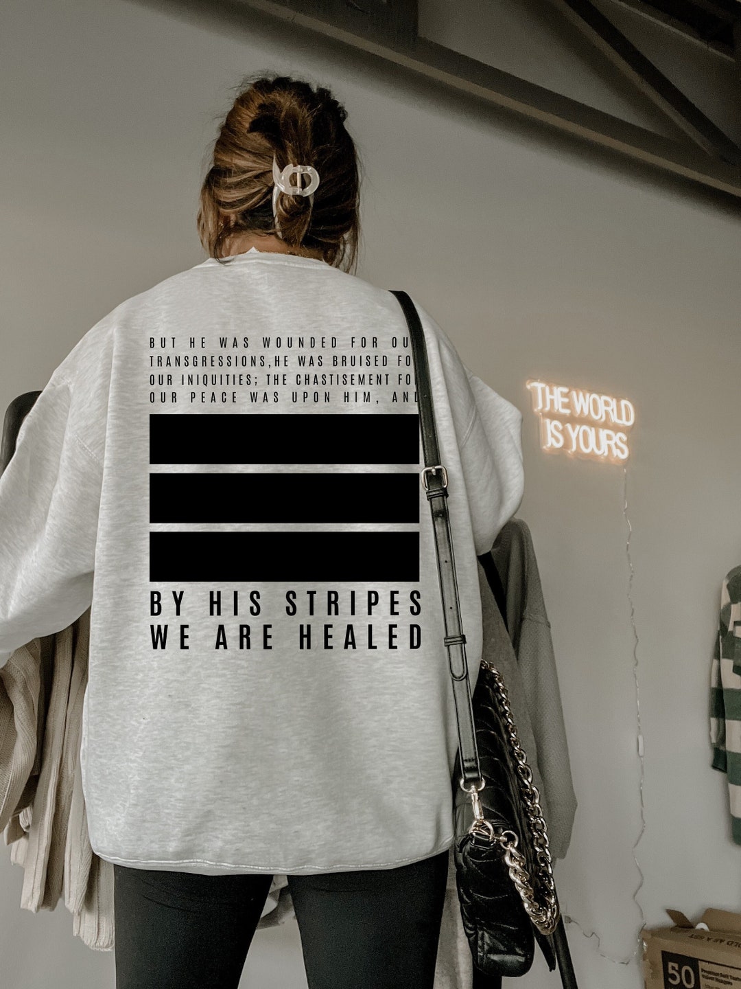 Christian Sweatshirts Bible Verse Shirt Christian Long Sleeve T Shirts ...