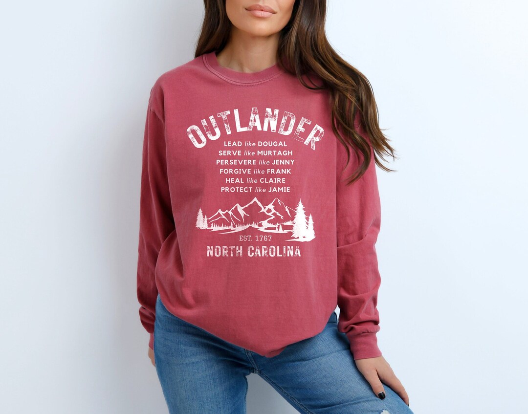 Outlander 100% Cotton Long Sleeve Shirt Fraser's Ridge Outlander Gifts ...