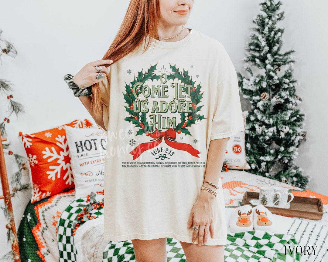 Christmas Christian Shirts Christian Tshirts Bible Verse Shirt ...