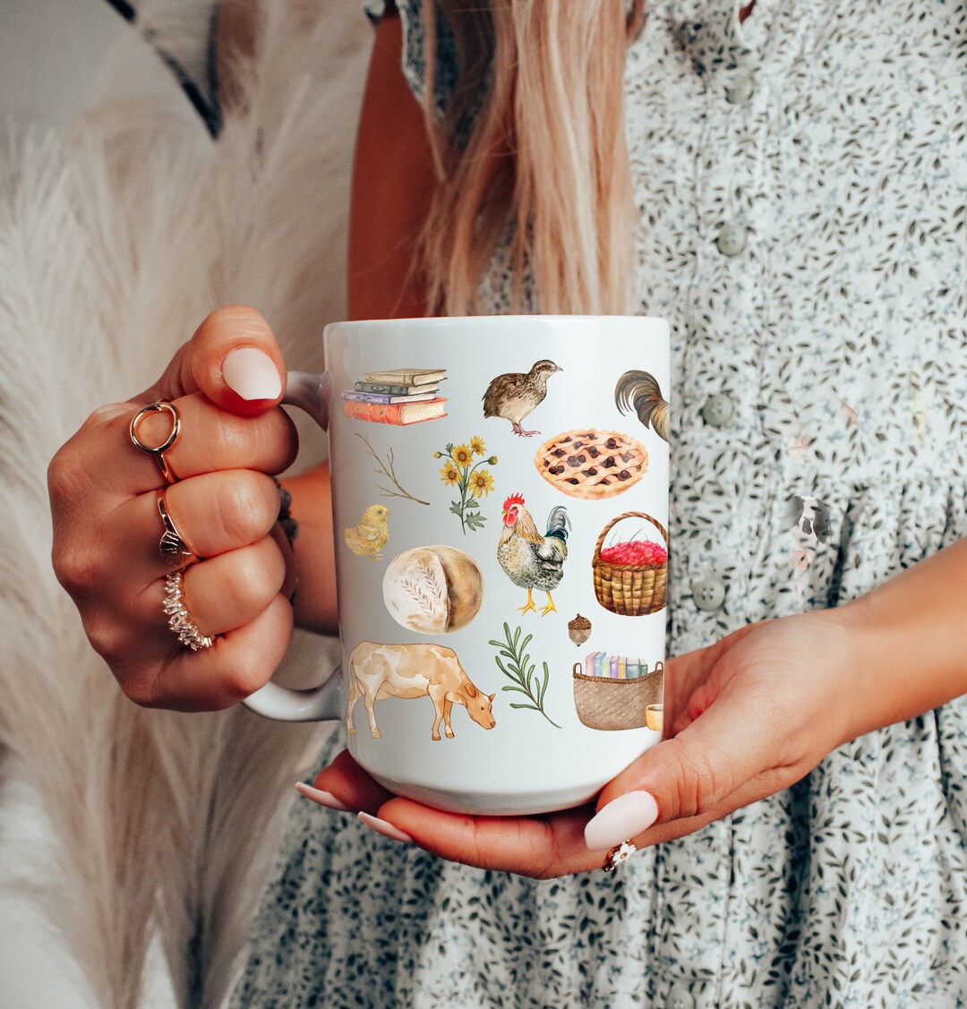 Homestead Farm Life Ceramic Mug 15oz Gift for Mom Homestead Mama Coffee ...