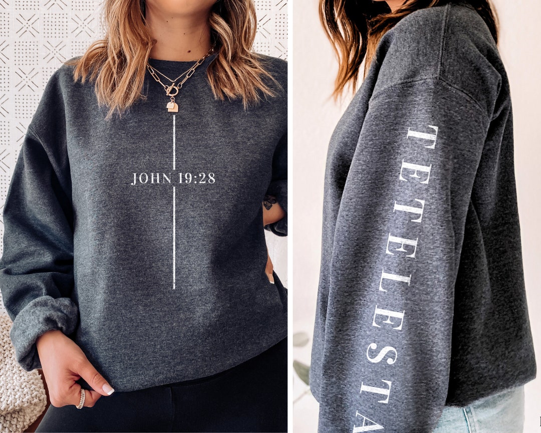 Christian Sweatshirts Bible Verse Shirt Christian Long Sleeve T Shirts ...