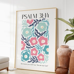 Christian Wall Decor Christianity Gift Religious Prints Christian Bible ...