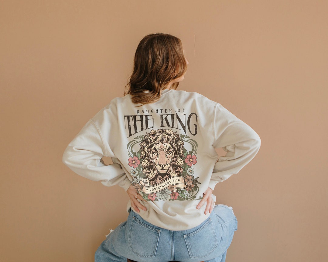 Trendy Christian Sweatshirt Christian Clothing Bible Verse Religious ...