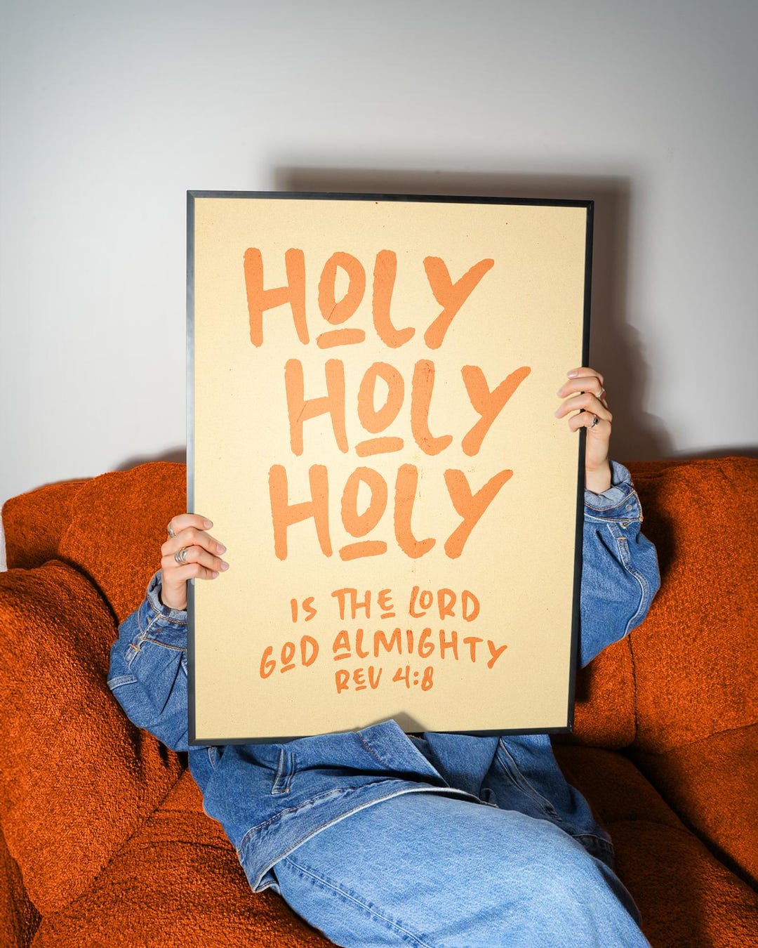 Holy is the Lord Almighty Poster Print Christian Wall Posters Bible ...