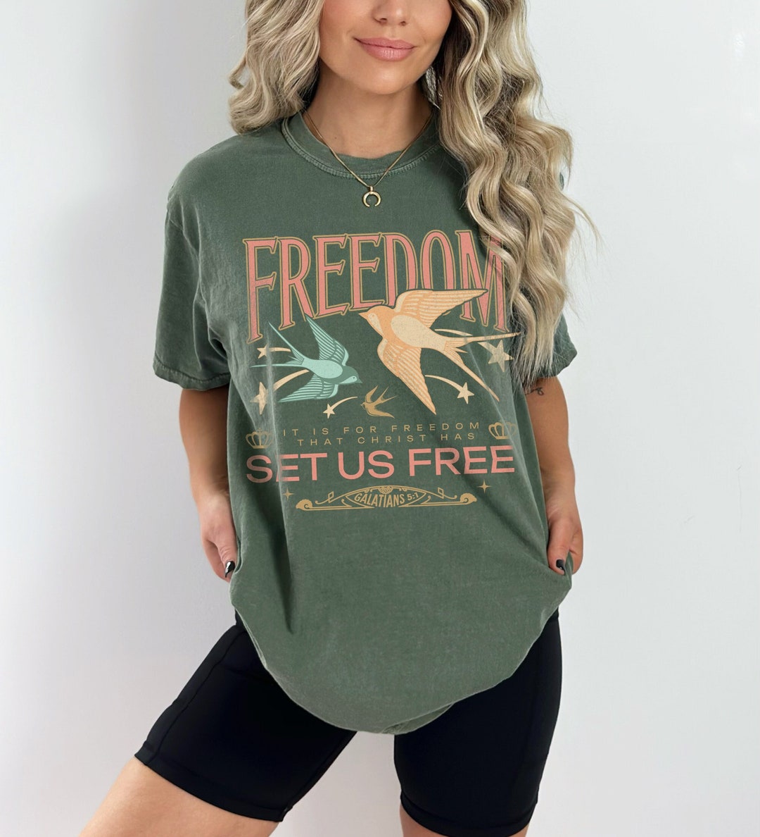 Christian Clothing Tshirts Boho Christian Shirts Bible Verse Shirt Gift ...