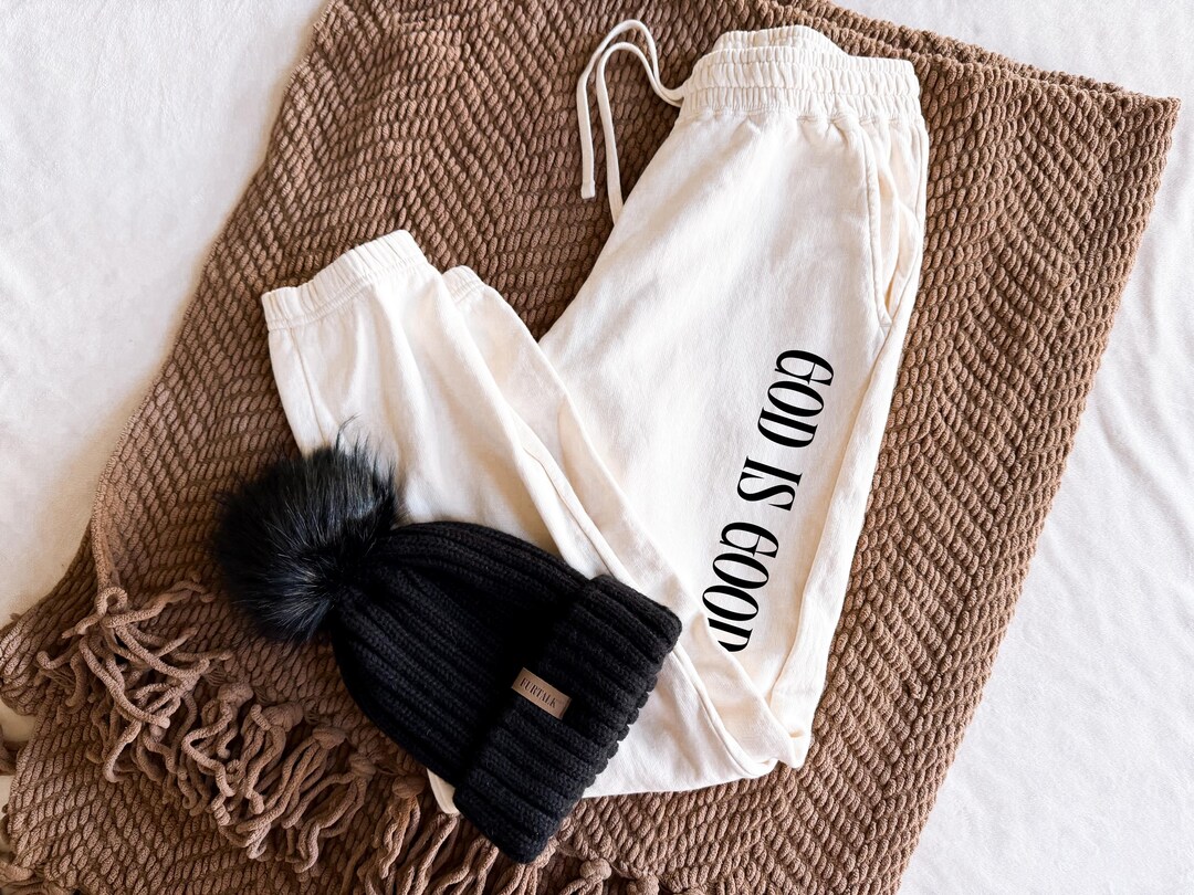 Christian Sweatpants Christian God is Good Gifts for Her Bible Verse ...