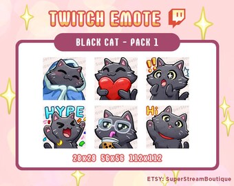 Hype Cat Emote - Etsy