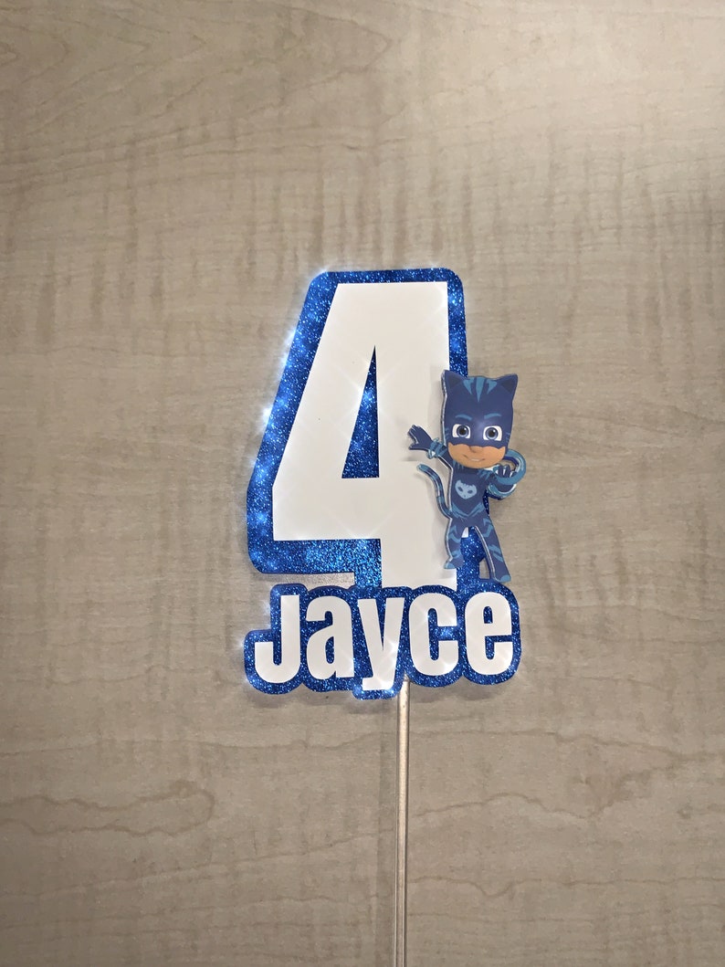 PJ Mask Cake Topper | Etsy