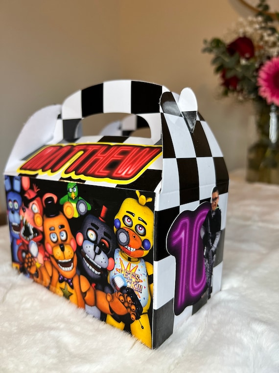 FNAF Favor Boxes - Etsy