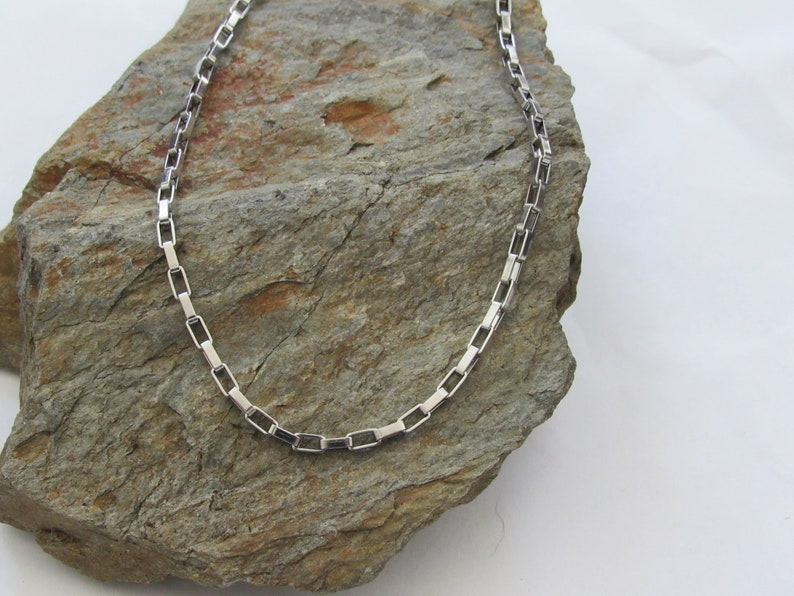 Tiny Link Necklace Tiny Link Chain Stainless Steel | Etsy