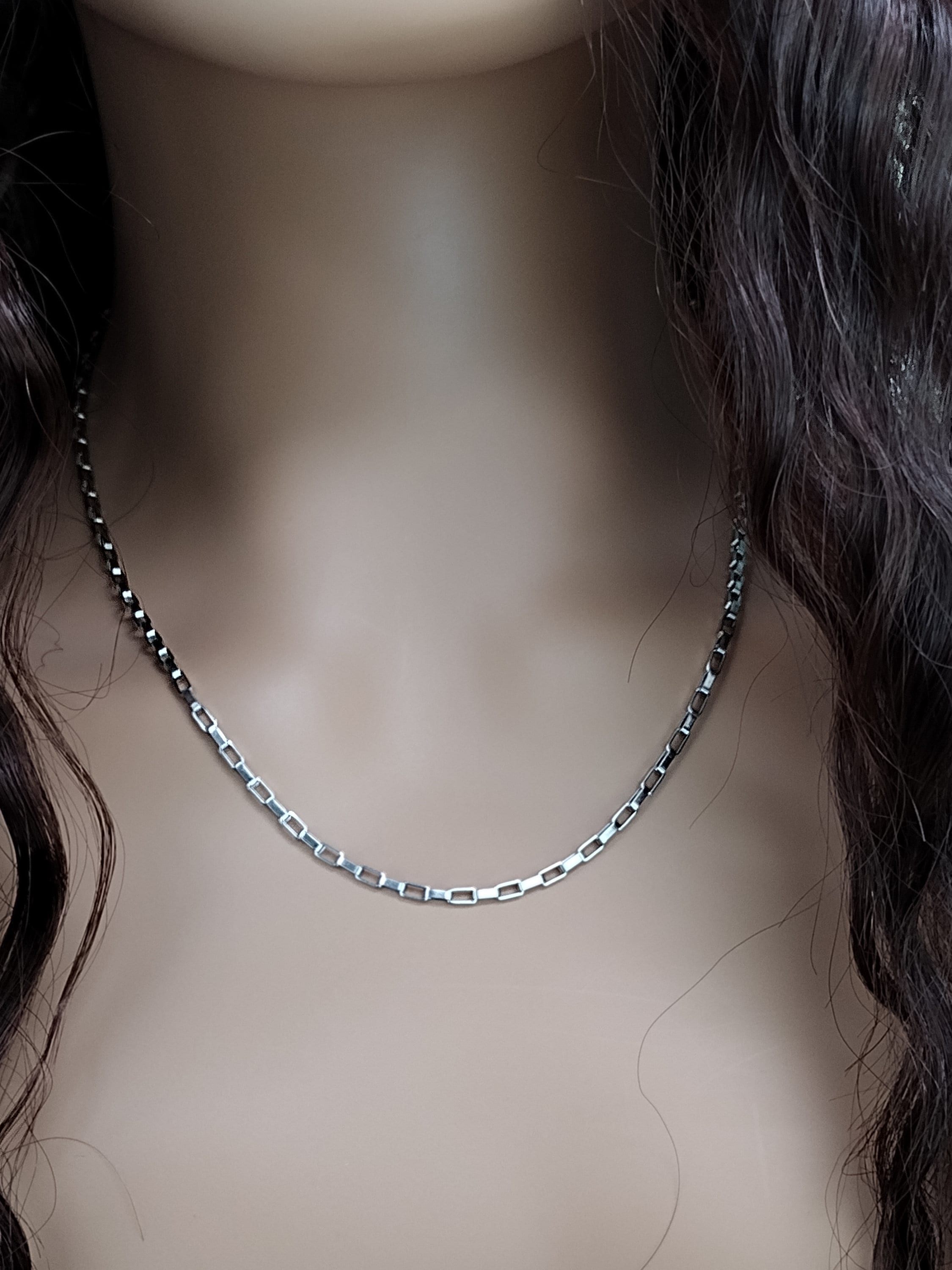 Tiny Link Necklace Tiny Link Chain Stainless Steel - Etsy