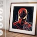 Spider Superhero 3D Shadow Box SVG: Layered Comic Files - Etsy
