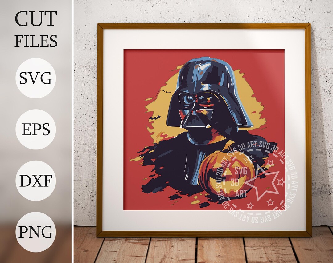 Star Wars 3d Shadow Box SVG, Layered Files for Cricut, Dv Cardstock SVG ...
