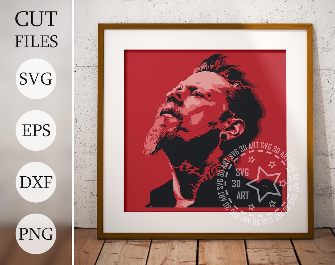 James 3d Shadow Box SVG, Layered Files for Cricut, Cardstock SVG, Laser ...