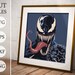 Ve Nom Comics 3D Shadow Box SVG: Layered Cricut Files - Etsy