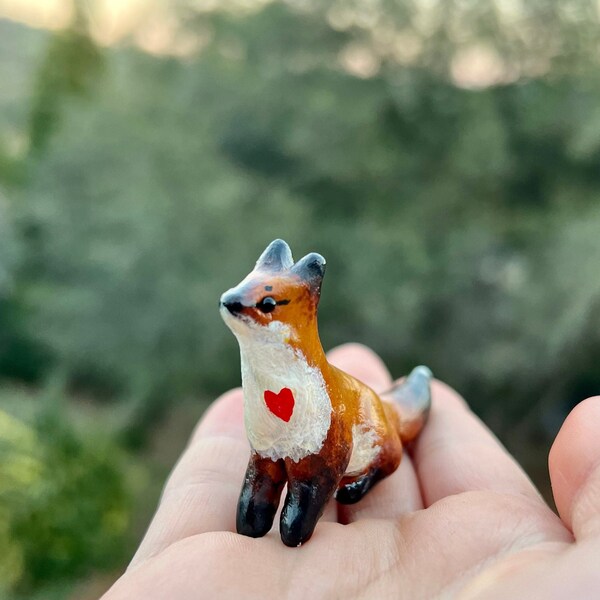Clay Fox - Etsy