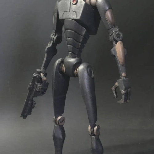 Custom Black Series Style Commando Droid - Etsy