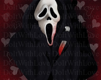 Ghostface Valentine | Etsy