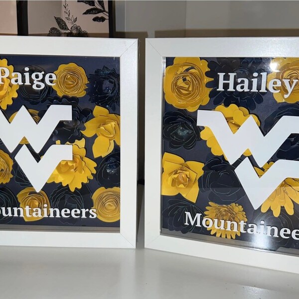 Graduation Cap and Gown Shadow Box - Etsy