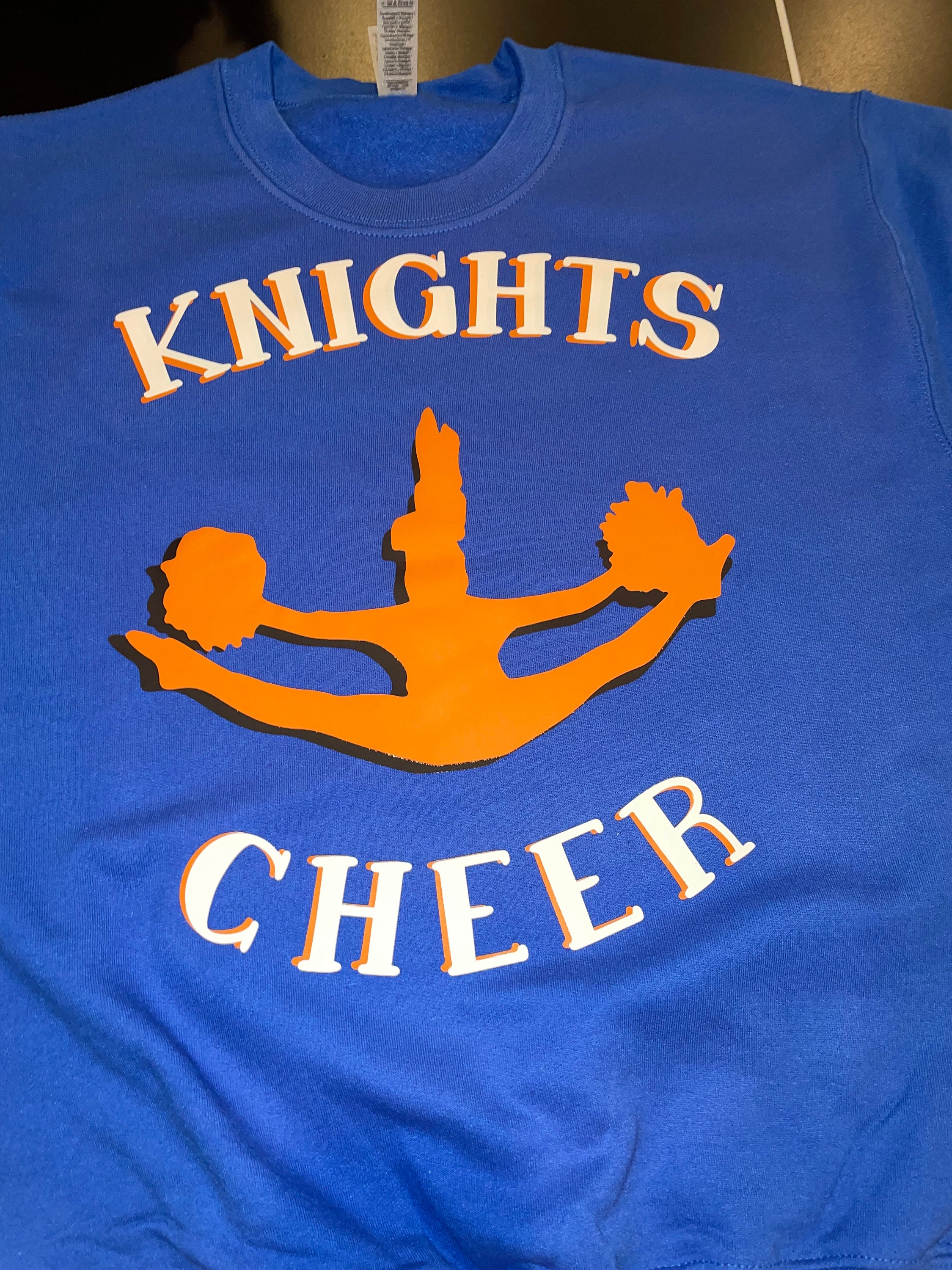 Customizable Cheerleading Toe Touch Shirt - Etsy
