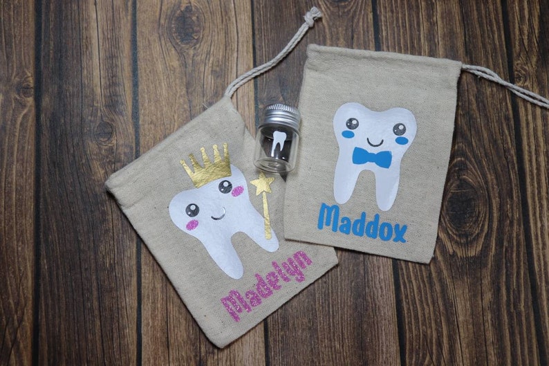 Tooth Fairy Bag, Tooth Fairy Pouch, Personalized Tooth Fairy Bag, Tooth ...