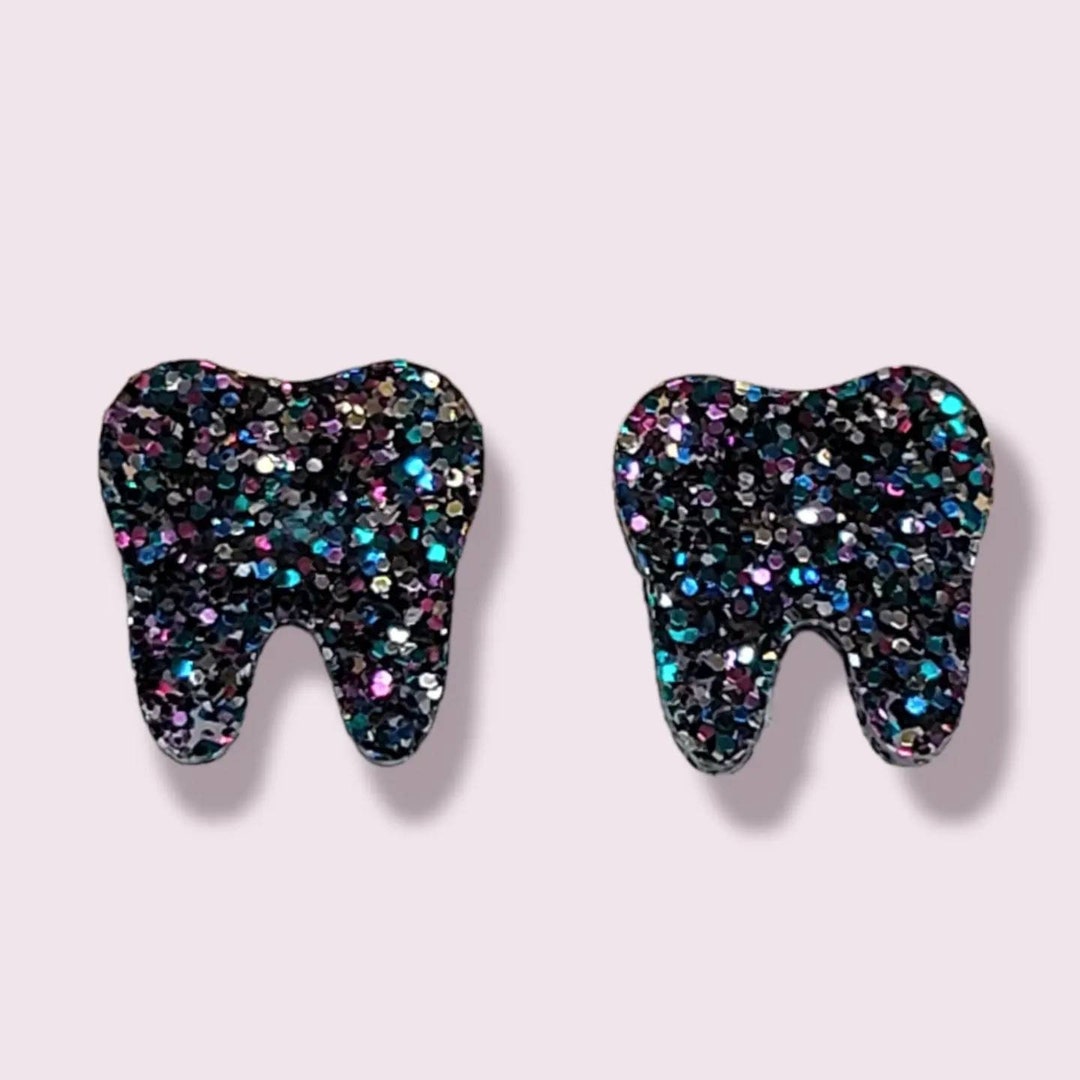 Tooth Stud Earrings, Dental Gift, Molar, Tooth, Gift for Dental ...