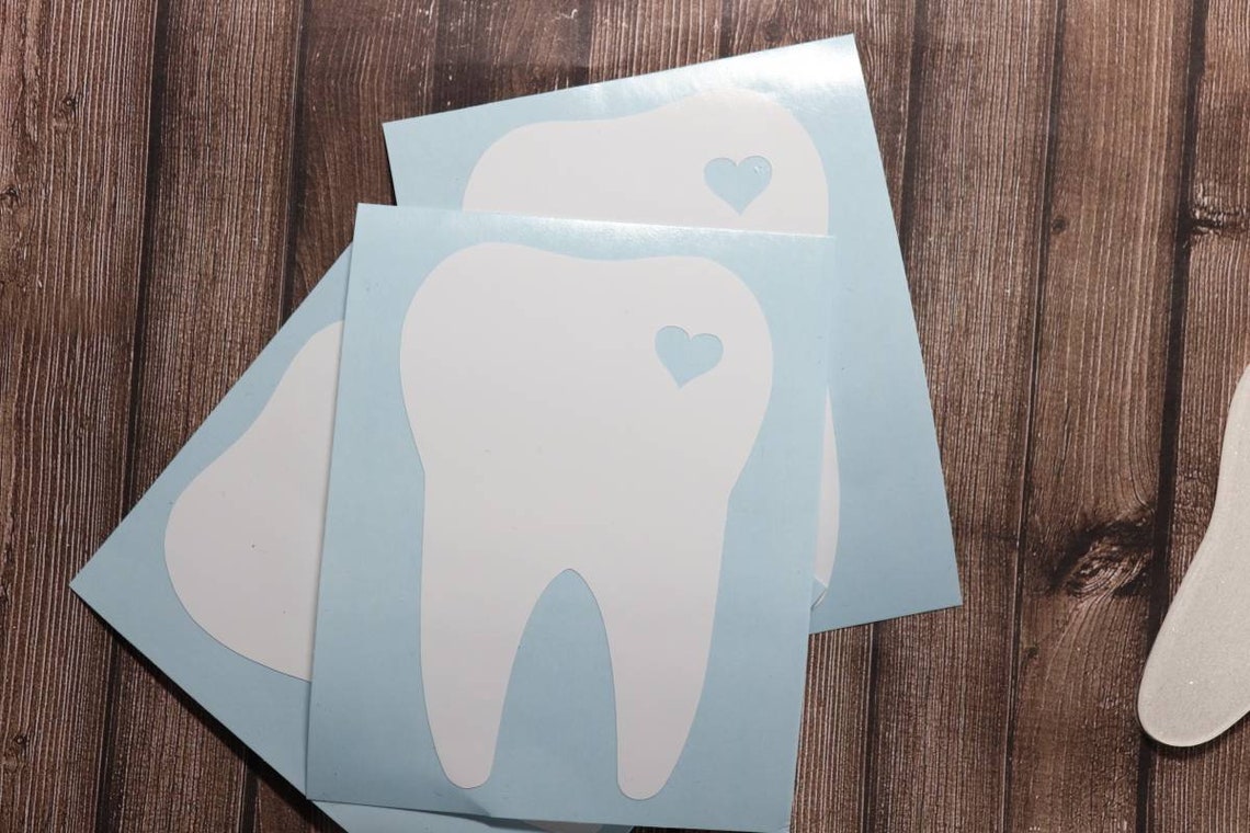 Tooth Sticker Tooth Decal Dental Assistant Stickers Dental | Etsy