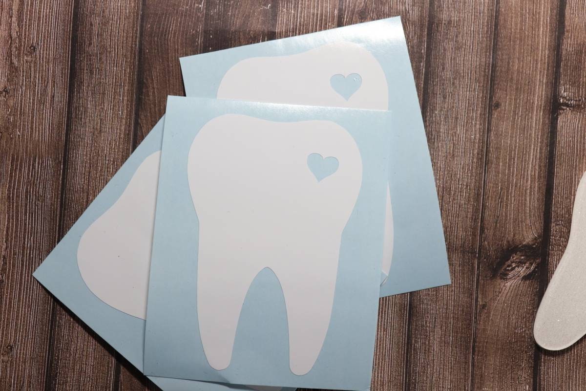 Tooth Sticker, Tooth Decal, Dental Assistant Stickers, Dental Hygienist ...