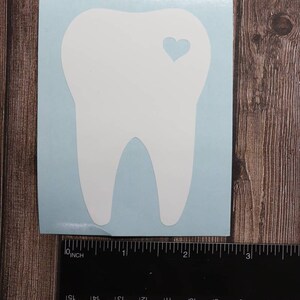Tooth Sticker, Tooth Decal, Dental Assistant Stickers, Dental Hygienist ...