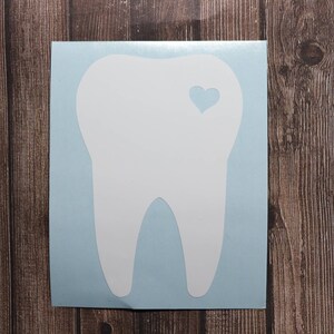 Tooth Sticker, Tooth Decal, Dental Assistant Stickers, Dental Hygienist ...
