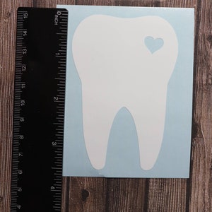 Tooth Sticker, Tooth Decal, Dental Assistant Stickers, Dental Hygienist ...