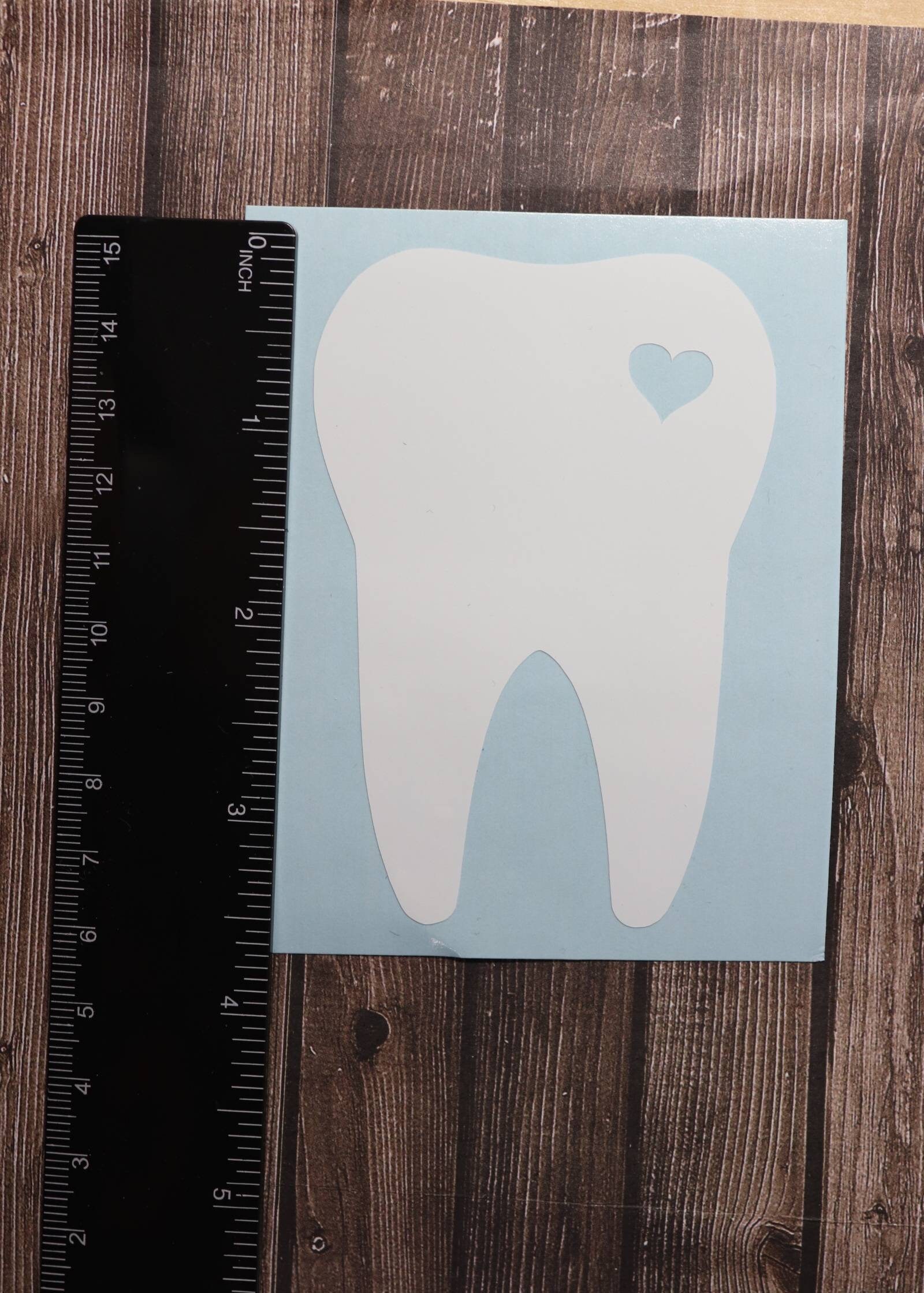 Tooth Sticker, Tooth Decal, Dental Assistant Stickers, Dental Hygienist ...