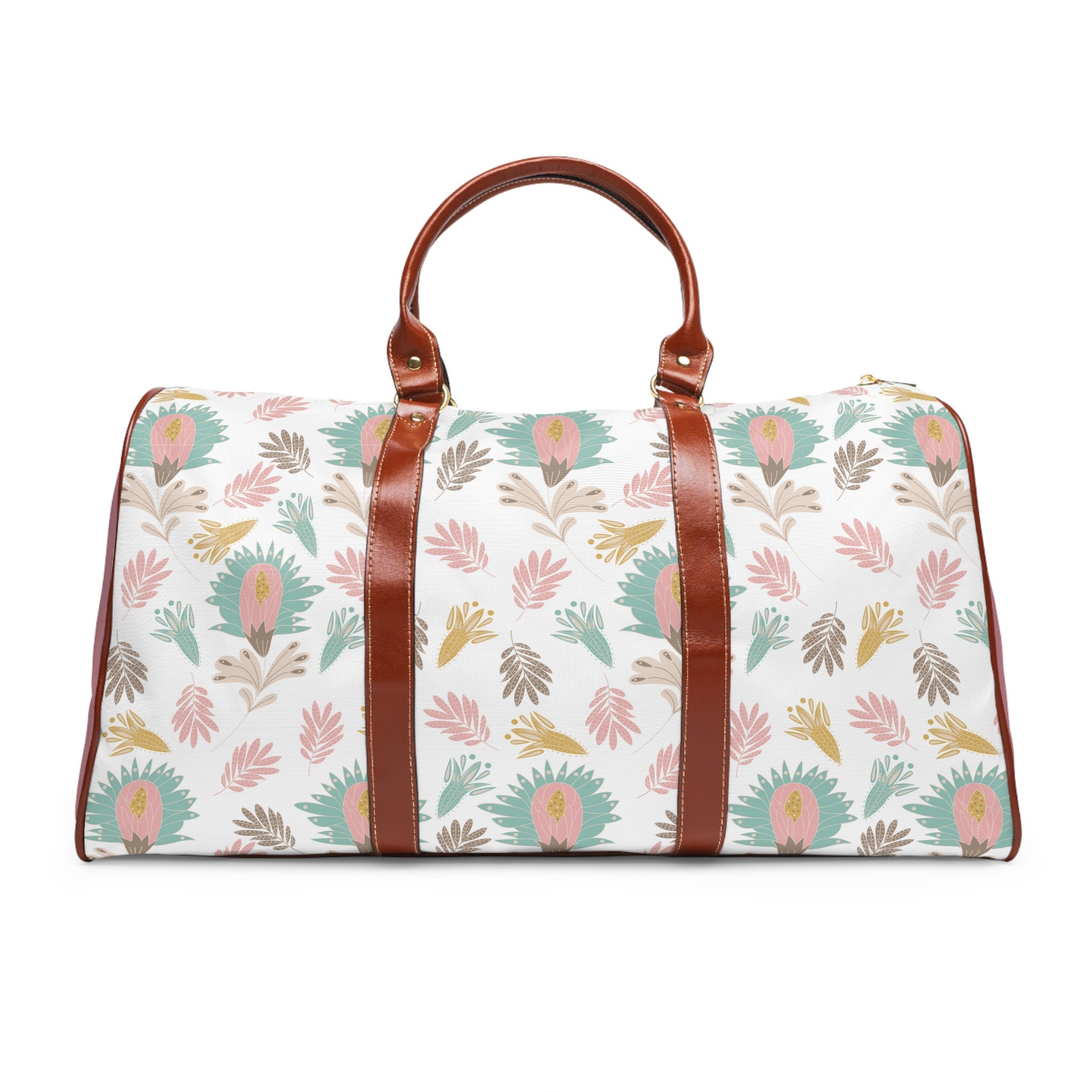 Flower Weekender Travel Bag, Overnight Bag, Duffle Bag, Carry on Bag ...