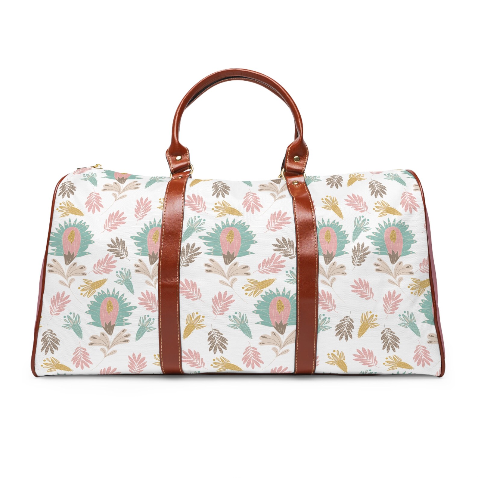 Flower Weekender Travel Bag, Overnight Bag, Duffle Bag, Carry on Bag ...