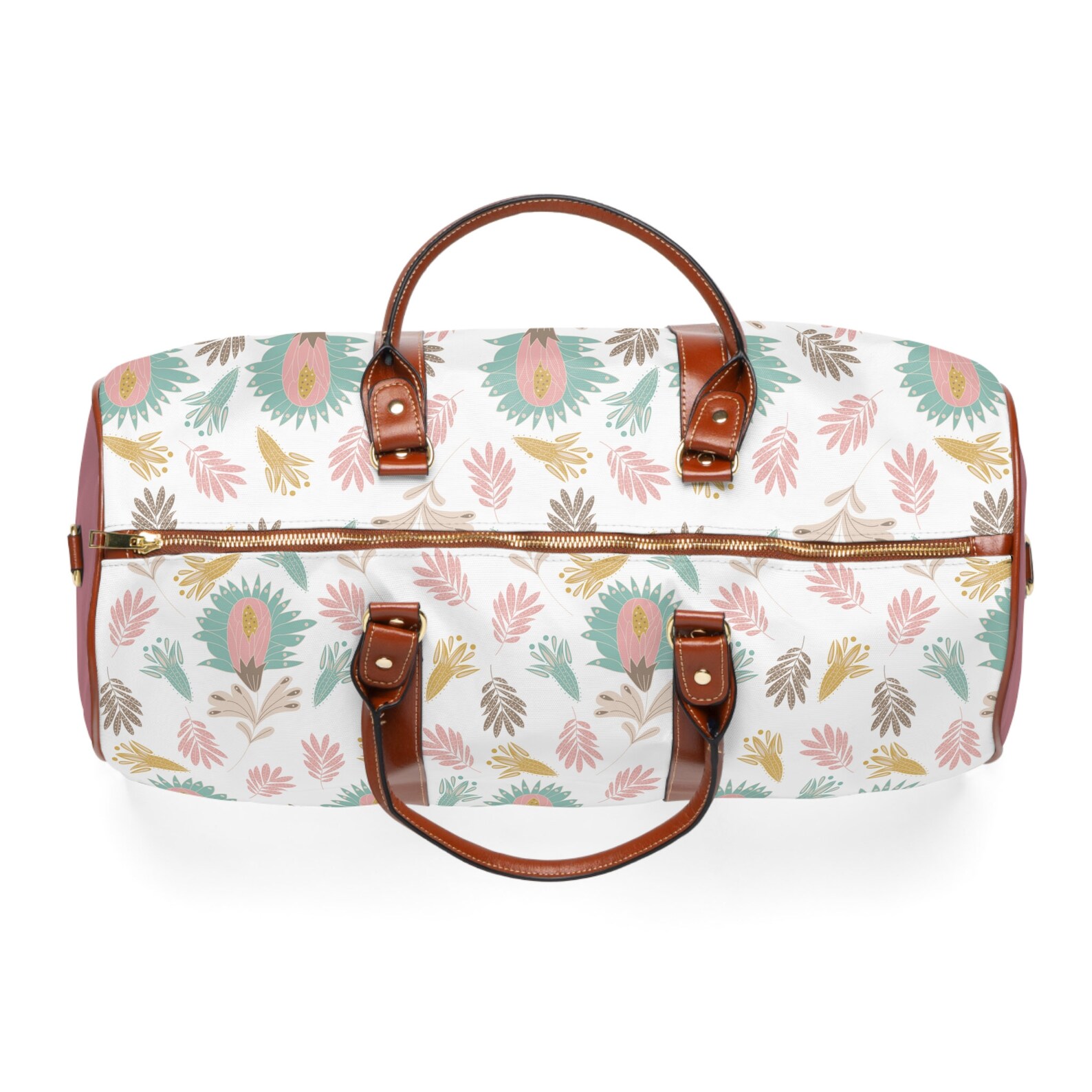 Flower Weekender Travel Bag, Overnight Bag, Duffle Bag, Carry on Bag ...