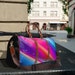 Galactic Space Rainbow Suitcase, Waterproof Weekender Travel Bag ...
