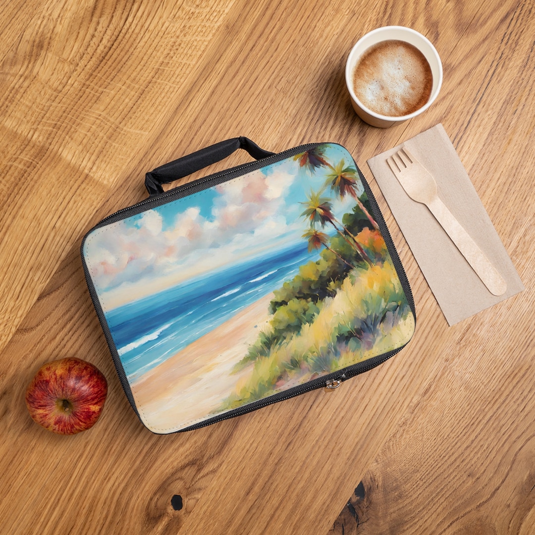 Beach | Lunch Bag | Child Lunch Box | Adult Lunch Box | School Lunch ...