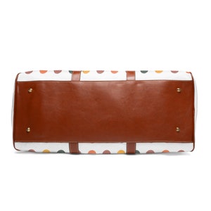 Polka Dot Suitcase, Waterproof Weekender Travel Bag, Overnight Bag ...
