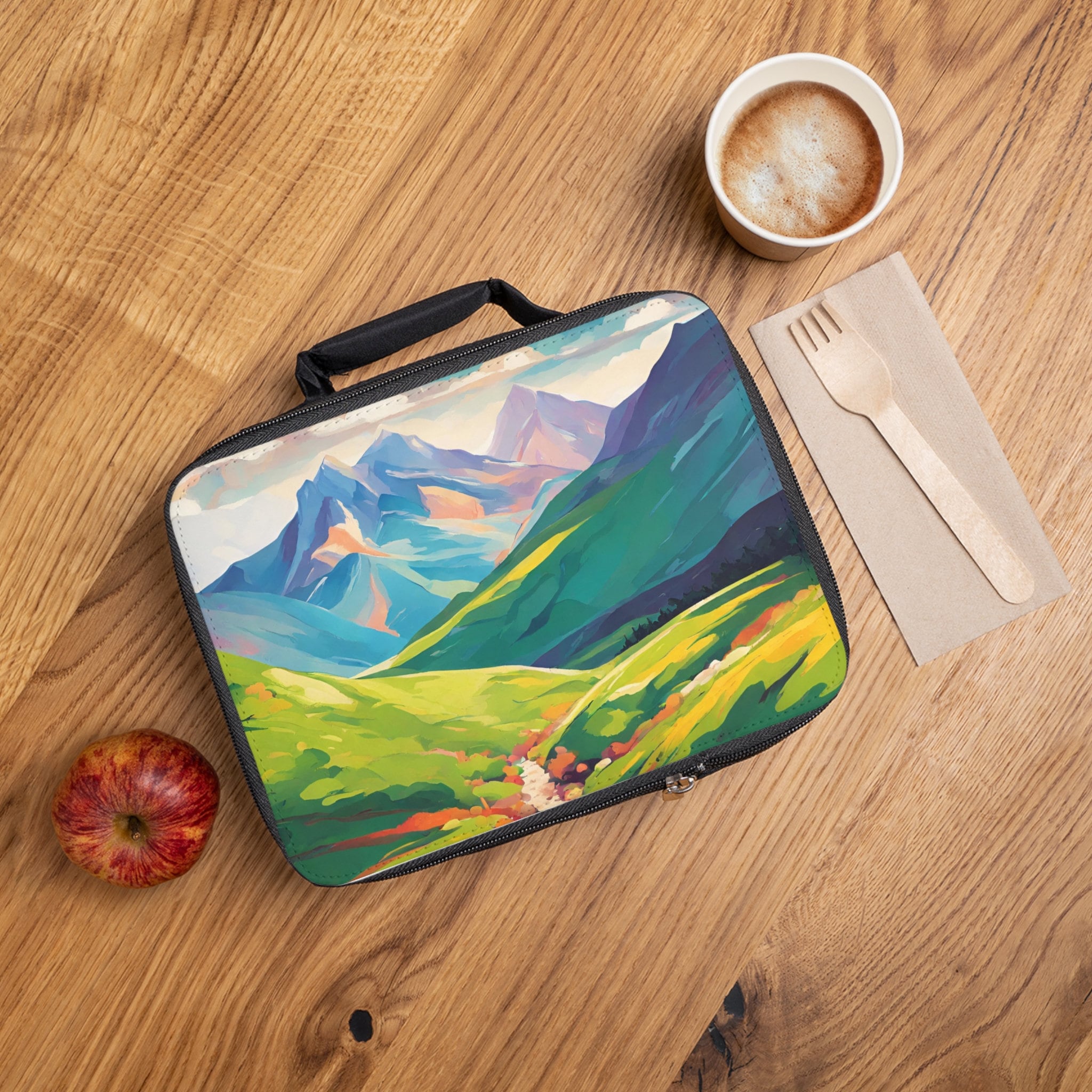 Mountain | Lunch Bag | Child Lunch Box | Adult Lunch Box | School Lunch ...