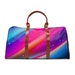 Galactic Space Rainbow Suitcase, Waterproof Weekender Travel Bag ...