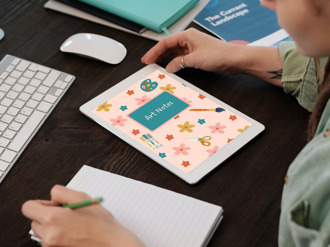 Goodnotes Notebook Cover Digital Notebook Cover Cute - Etsy