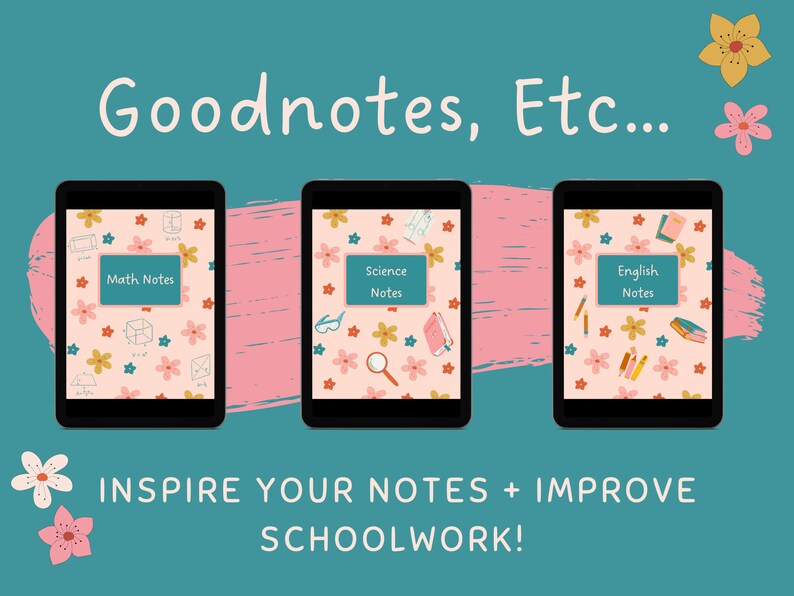Goodnotes Notebook Cover, Digital Notebook Cover, Cute Notebook Cover ...