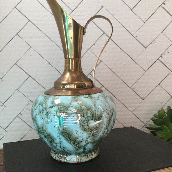 Painted Brass Delft - Etsy