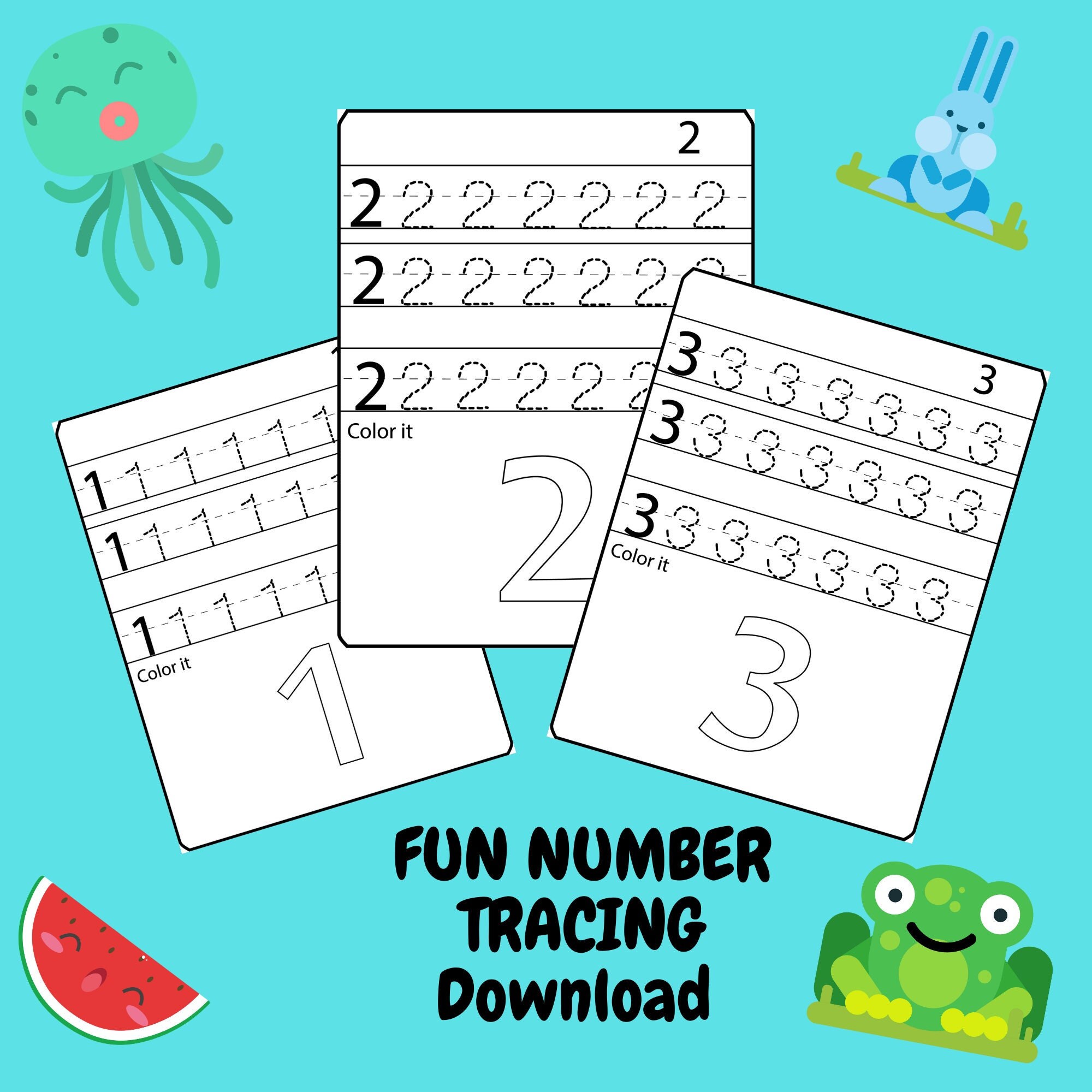 Digital Download Number Tracing For Kiddies Etsy digital-download-number-tracing-for-kiddies-etsy