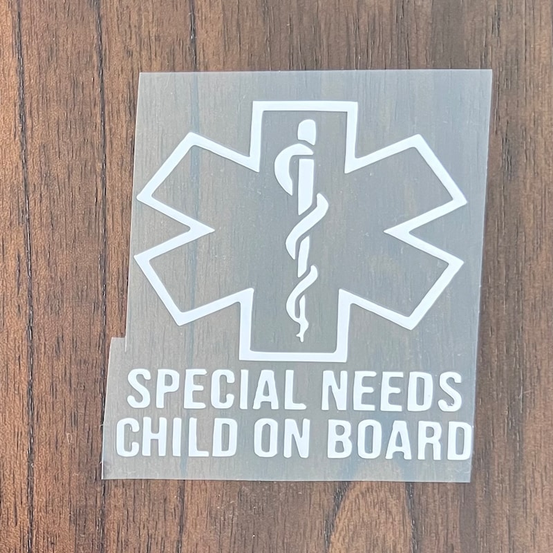 Special Needs Decals - Etsy