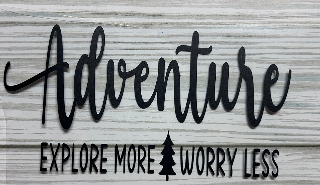 Adventure VINYL DECAL - Etsy