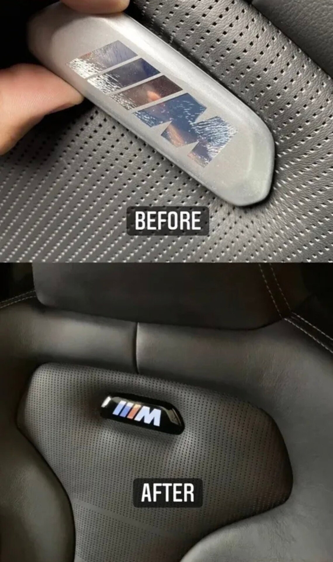 BMW F80 F82 F83 M3 M4 Cracked Seat Badge Repair Kit - Etsy